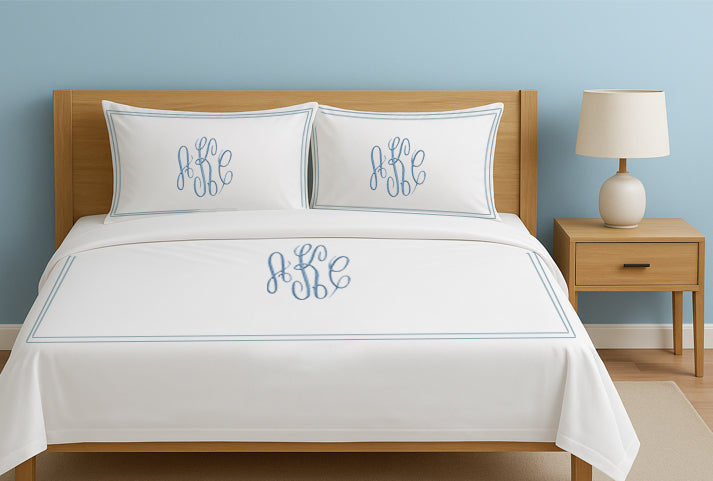 Monogram Sheet Sets - Elegant, Personalized Look